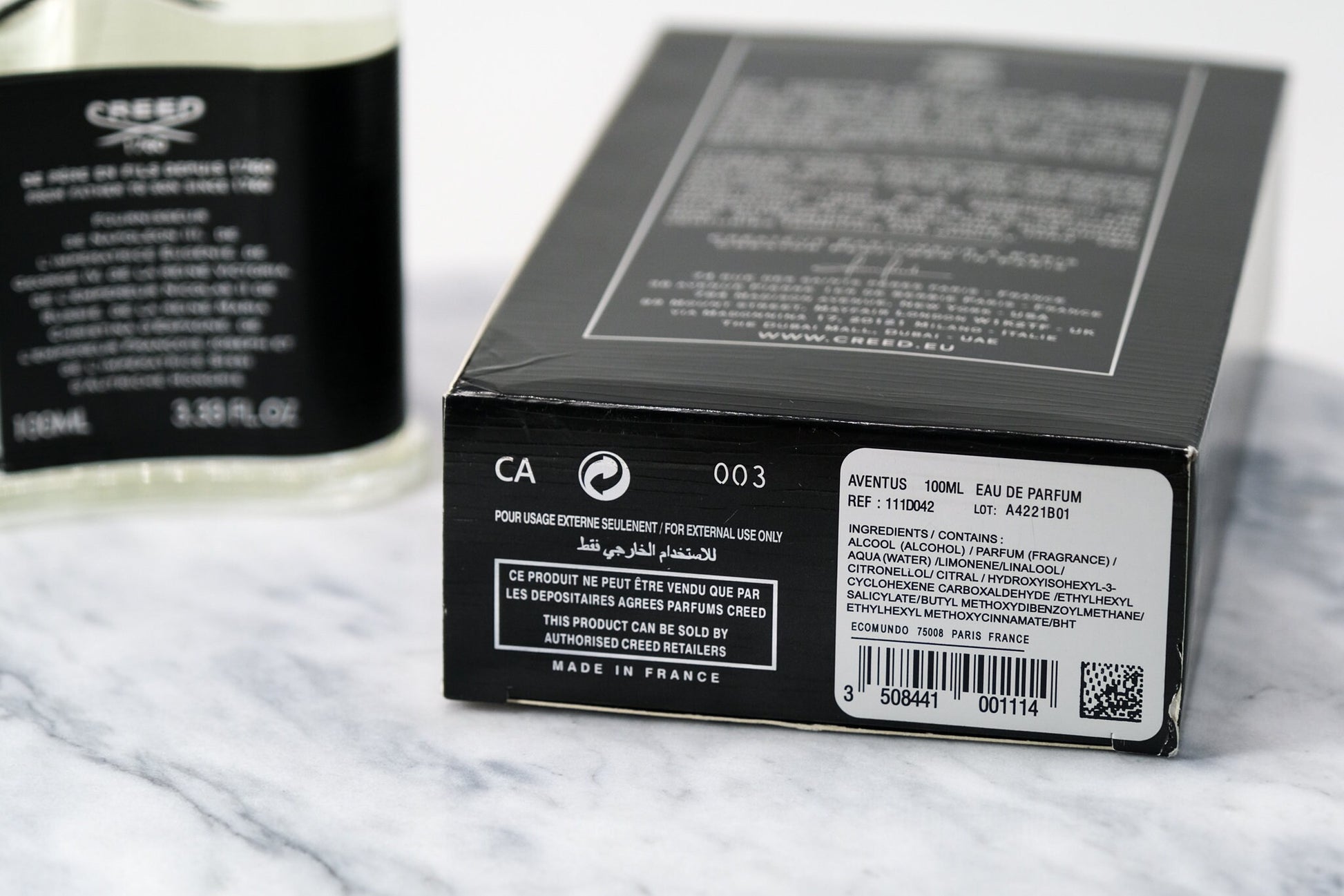 Creed Aventus Sample – Niche Addiction